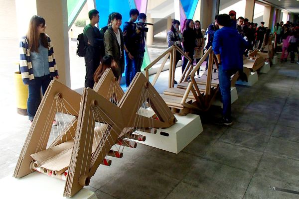 XJTLU architecture students build bridges for children | News | Xi'an ...