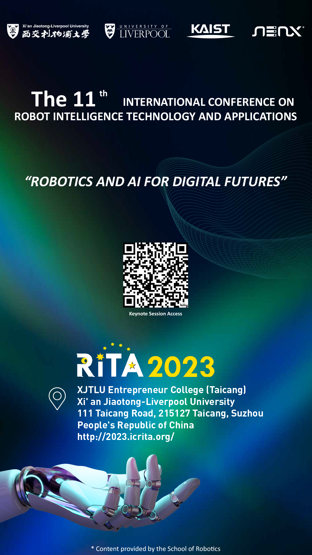 The 11th International Conference on Robot Intelligence Technology and ...