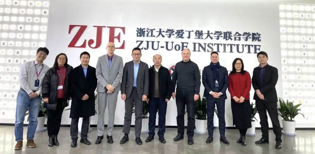 The visit to Zhejiang University-University of Edinburgh (ZJU-UoE) - Xi ...